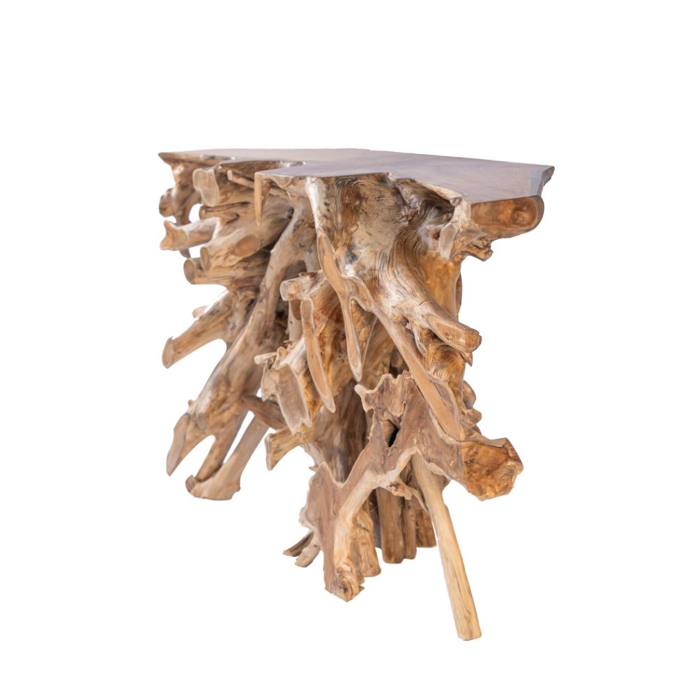47” Teak Root Console Table – SpencerAbbadie